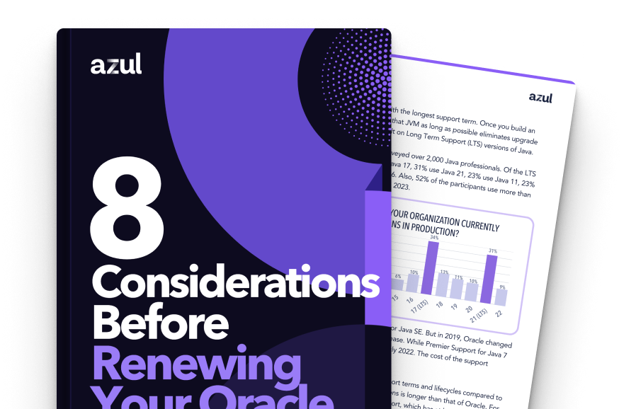 8 Considerations Before Renewing Your Oracle Java License - Azul | Better Java Performance ...