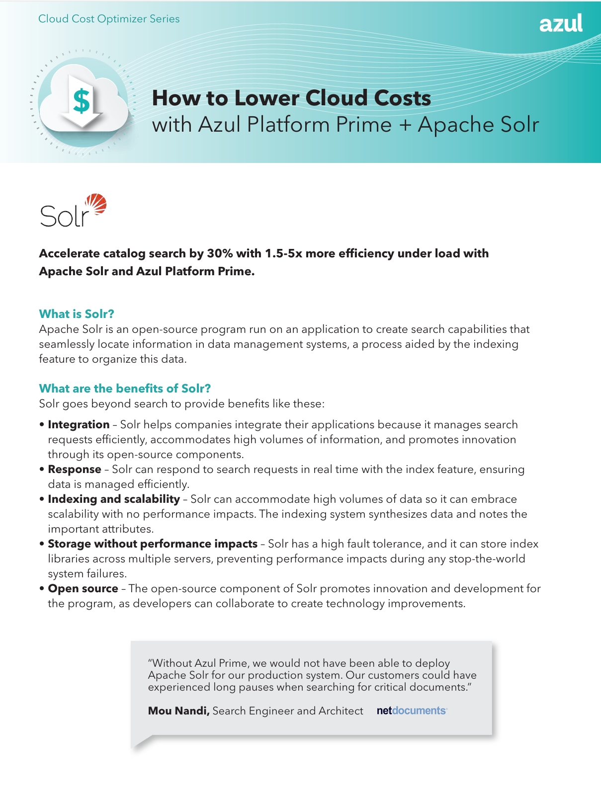 Whitepaper: Supercharge your Solr search capabilities - Azul | Better Java Performance, Superior ...